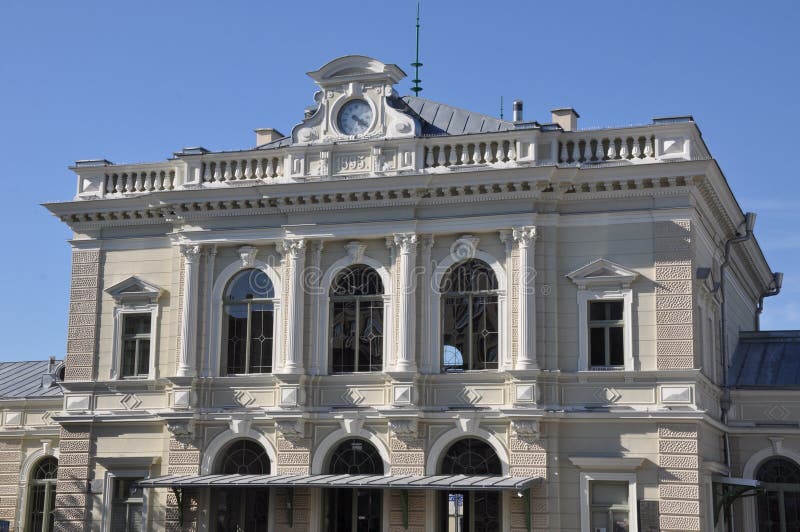 Architecture Public Building Stock Image - Image of column, detail ...