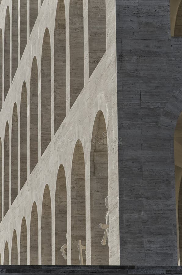 Exemple Typique D'architecture Rationaliste Italienne Image stock ...