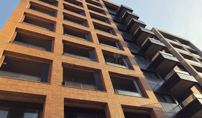 Architecture and Real Estate, Residential Apartment Building, Modern ...