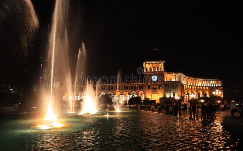 Republic Square in Spli stock image. Image of republic - 277835153