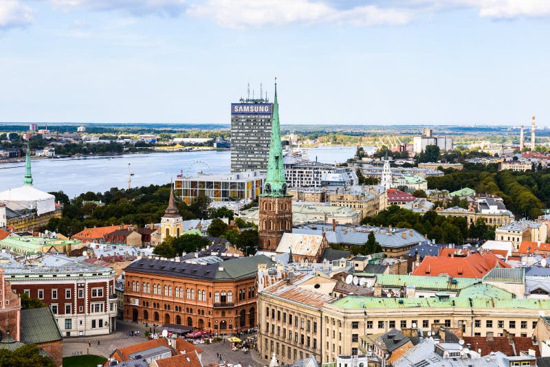Architecture of Riga, Latvia Editorial Photography - Image of famous ...