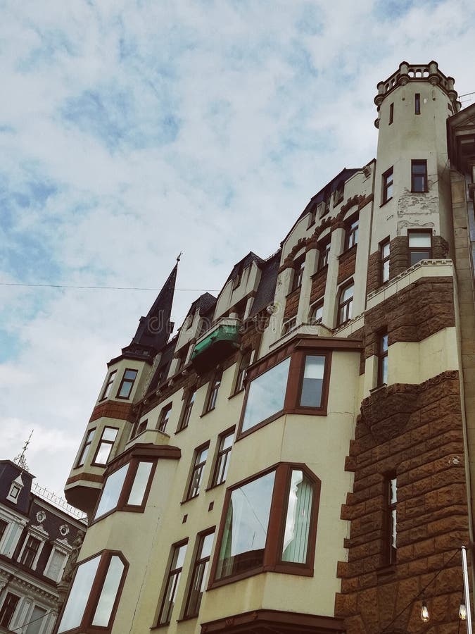 Architecture in Riga stock image. Image of riga, buildings - 135958075