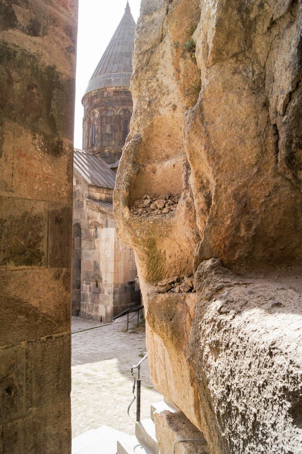 Architecture in the rocks. stock image. Image of design - 108147115