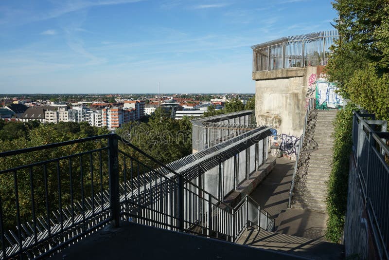The Flak Tower Flakturm Humboldthain with a Bunker System and an ...
