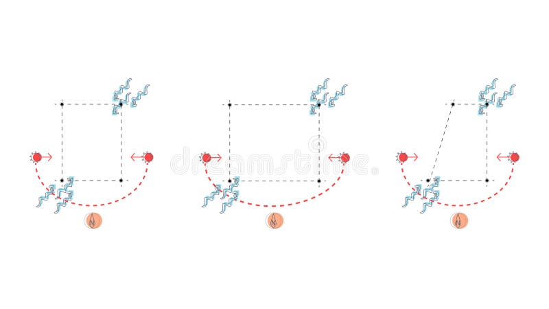 Architecture Site Analysis Symbol Icon Element Drawing Graphic Flat ...