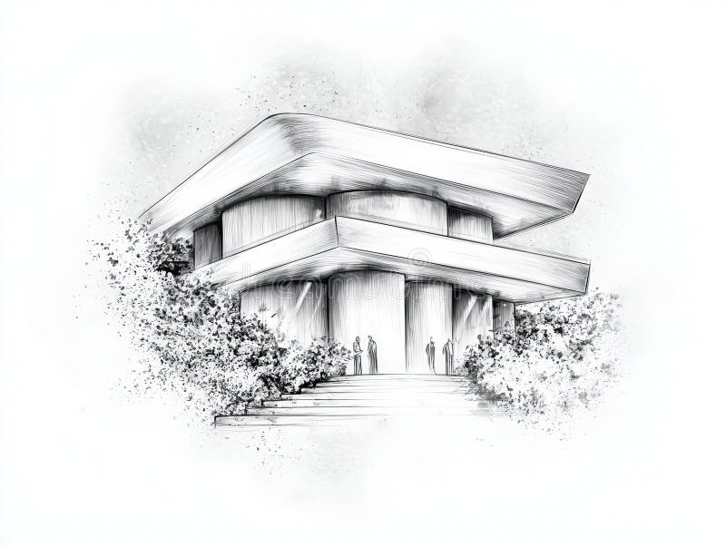 Architecture Sketch: an Elegant Representation Emphasizing ...