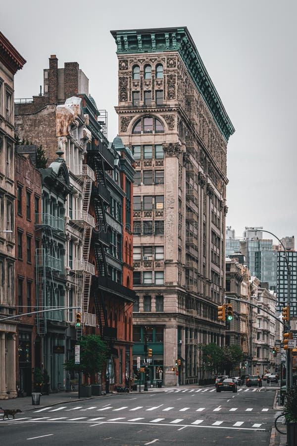Architecture in Soho, Manhattan, New York City Editorial Photography ...