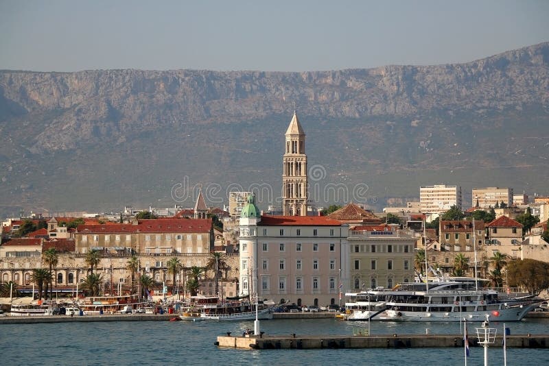 Architecture in Split, Croatia Editorial Photo - Image of outdoor ...