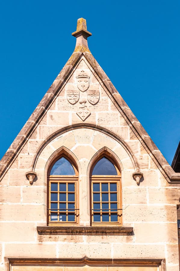 Architecture of St. Remy,1600 S Building Stock Photo - Image of walls ...