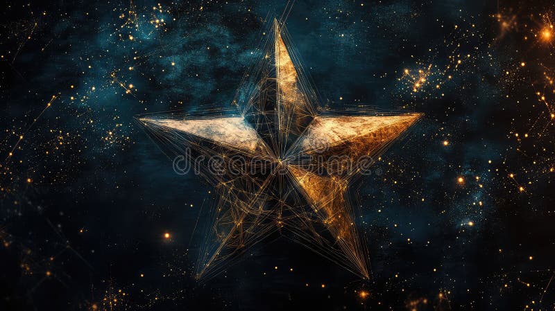 Architecture Star Schematic Loading Style Stock Illustration ...