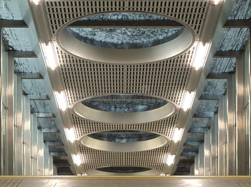Architecture Subway Station Stock Photo - Image of design, vienna: 21501206