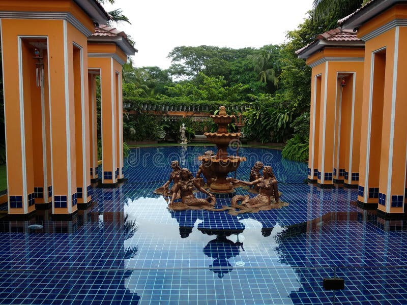 Swimming Pool stock image. Image of architecture, colourfullness ...