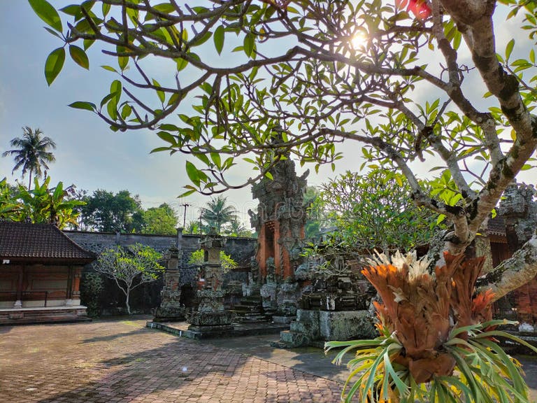 Architecture of Temple Buildings in Bali Stock Image - Image of bali ...