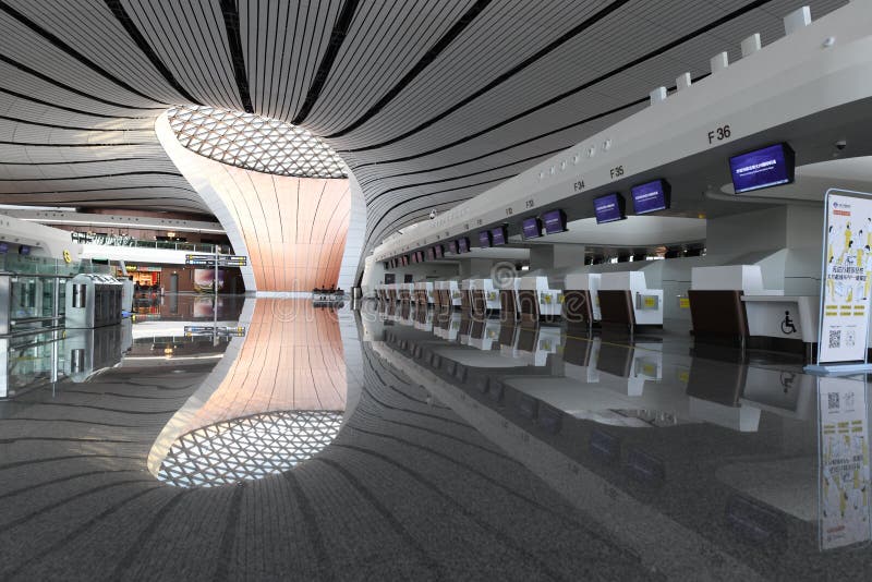 Architecture of Terminal Building of Daxing International Airport ... Architecture of Terminal Building of Daxing International Airport ...