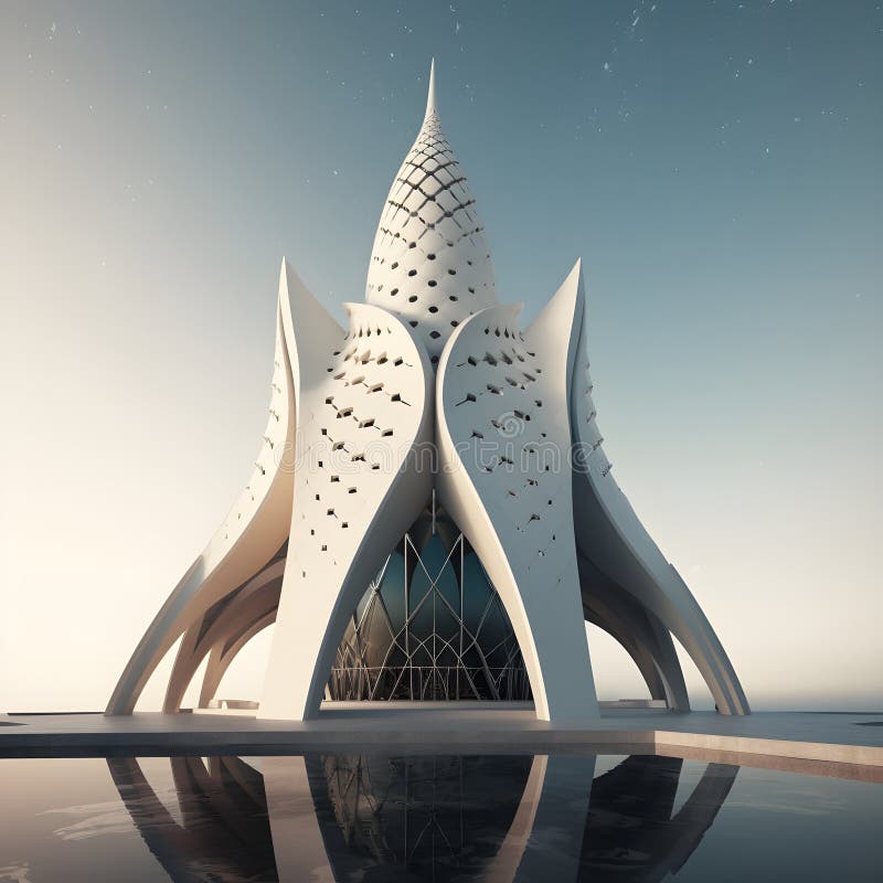 The Architecture of Tomorrow, Impressive 3d Design of a Futuristic ...
