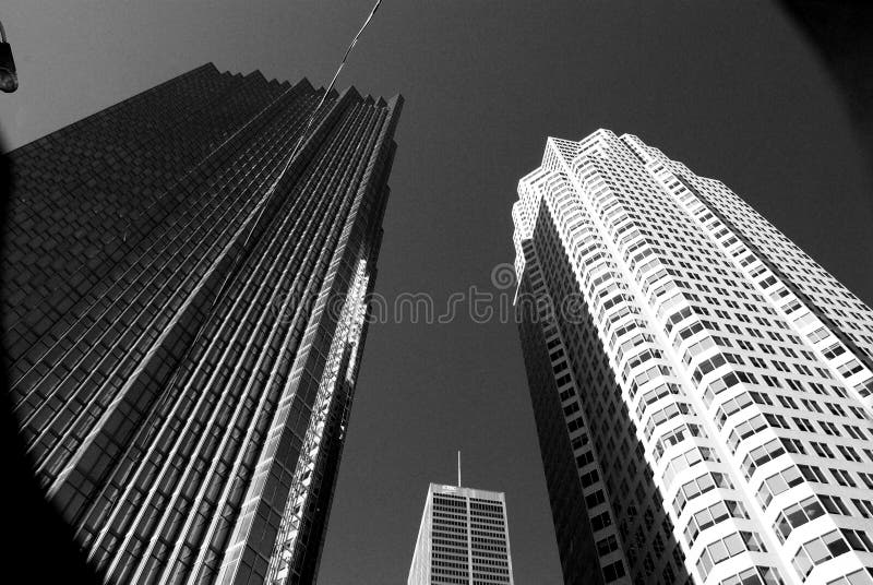 Architecture of Toronto stock image. Image of communication - 2090537