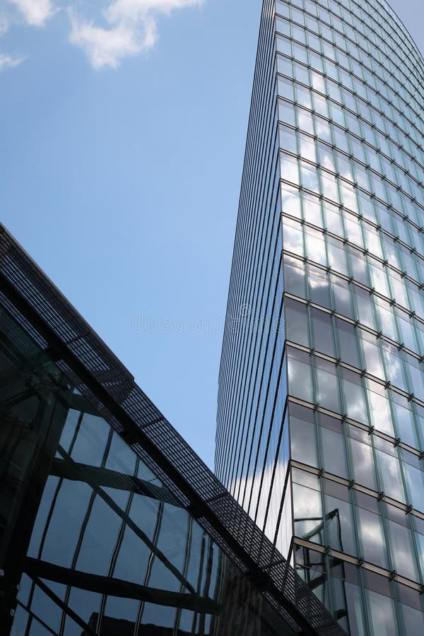 Architecture. Tower Building Stock Photo - Image of reflection ...