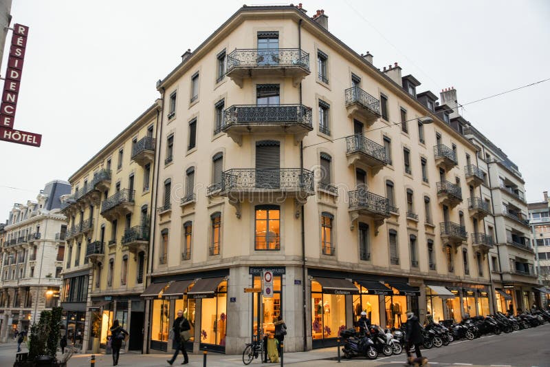 Light in the shop windows. editorial image. Image of culture - 115961530