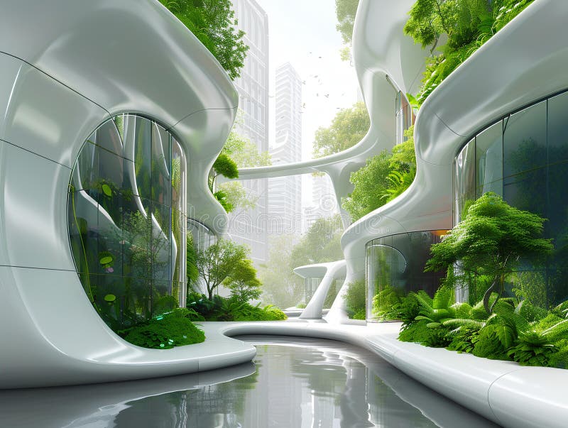 Futuristic Design Corner, Innovative Architectural Concepts, Cutting ...