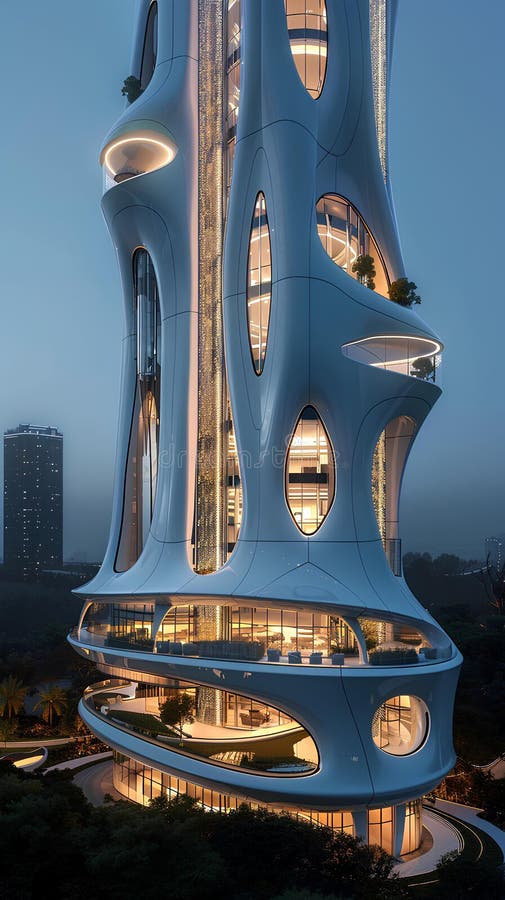 Futuristic Design Corner, Innovative Architectural Concepts, Cutting ...