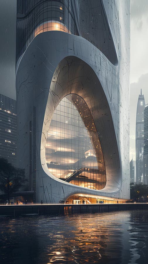 Futuristic Design Corner, Innovative Architectural Concepts, Cutting ...