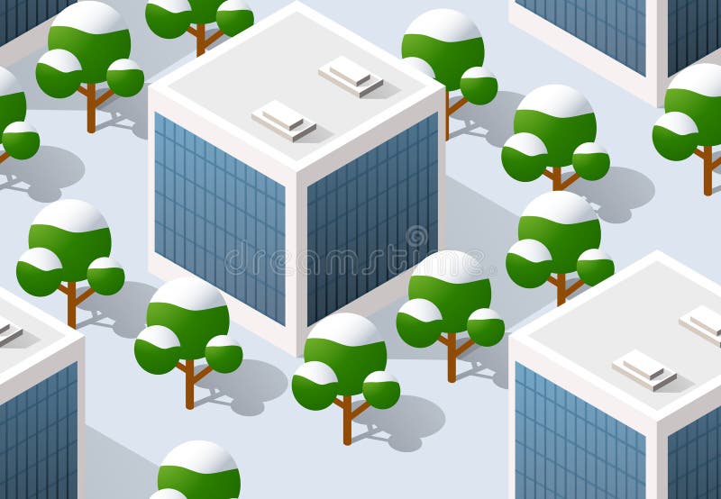 Architecture Vector Illustration City for Seamless Repeating Stock ...