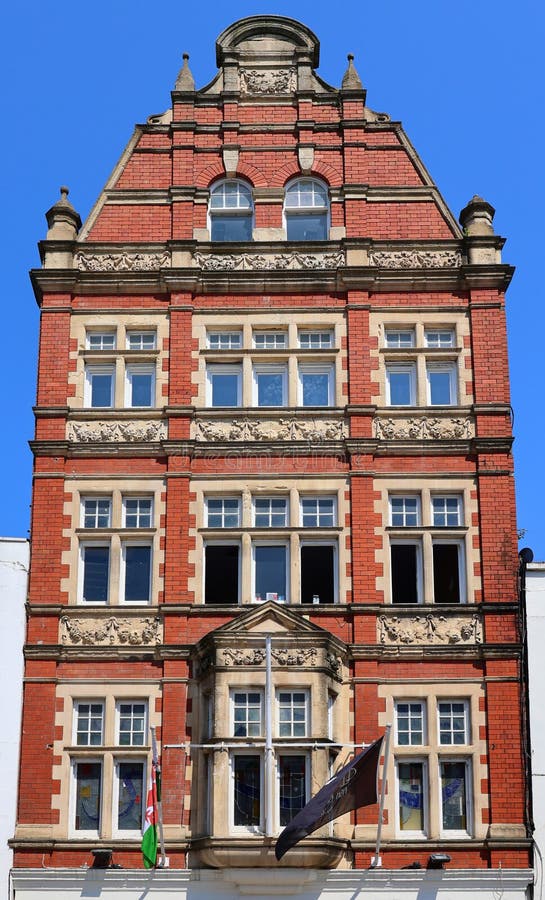 Architecture Victorian Building in Red Brick Editorial Stock Image ...