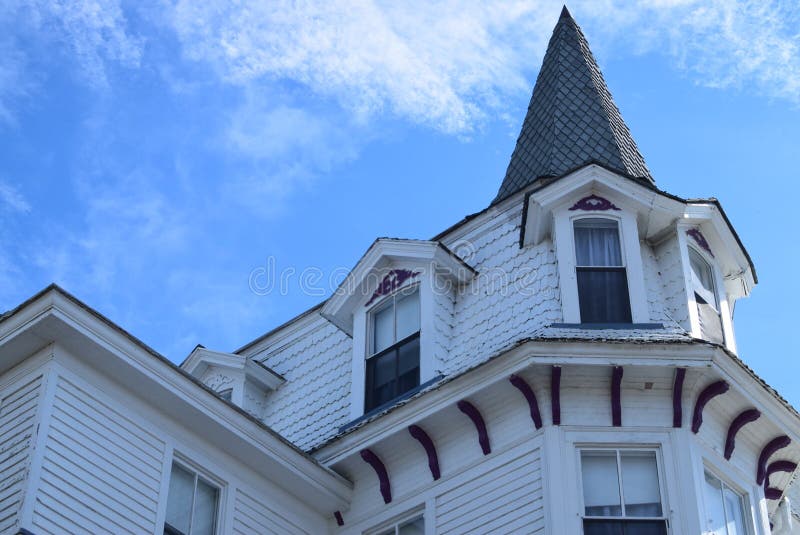 Architecture Victorienne Dans Cape May, New Jersey Photo stock - Image ...