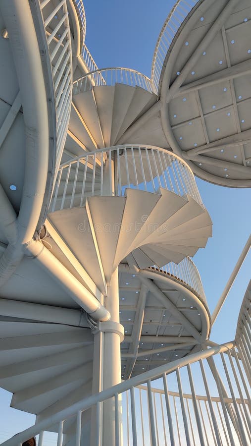 Architecture of Watch Tower Stock Image - Image of building, iron ...