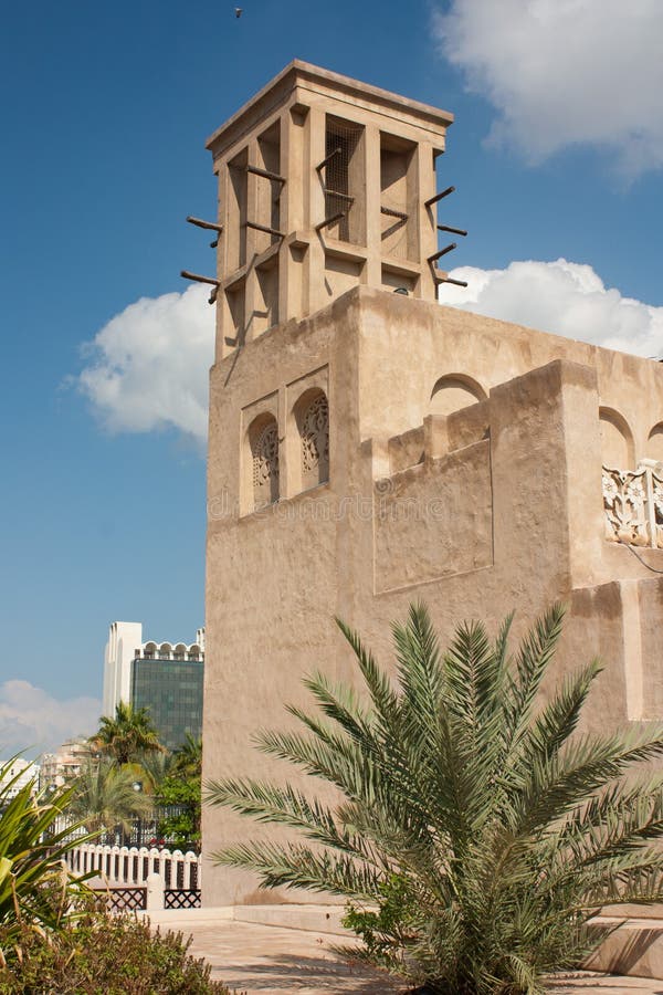 Architecture windtower stock image. Image of sheik, district - 50814345