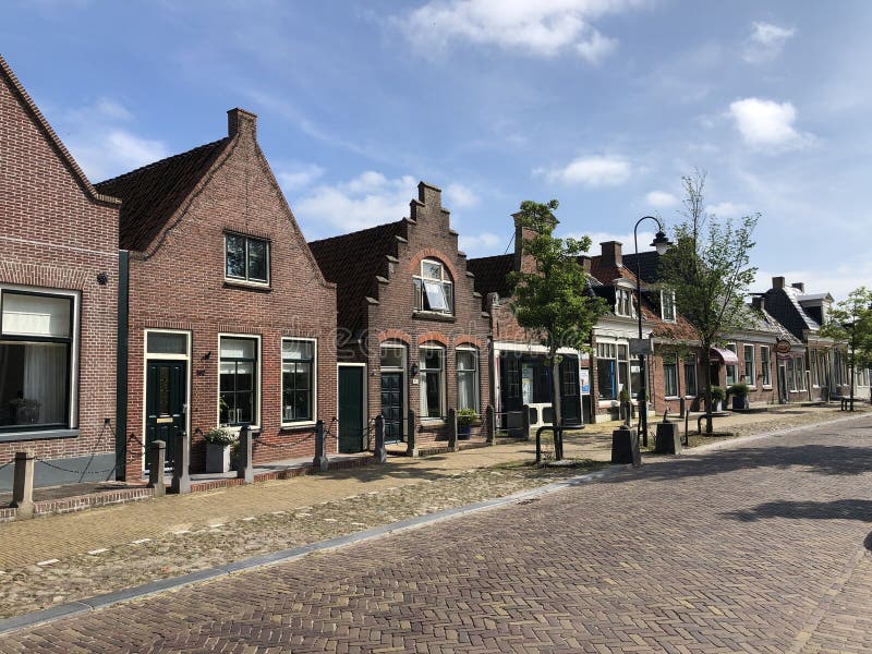 Architecture in Workum stock photo. Image of friesland - 186294224