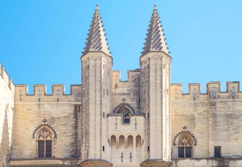 Architectures and Monuments of Avignon Editorial Photo - Image of ...