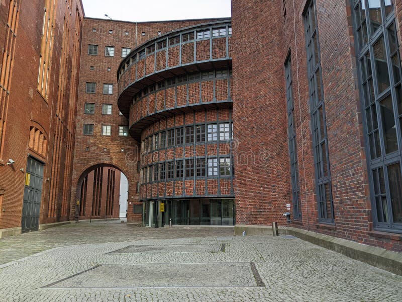 All Brick Building in Berlin, Germany Stock Photo - Image of stone ...
