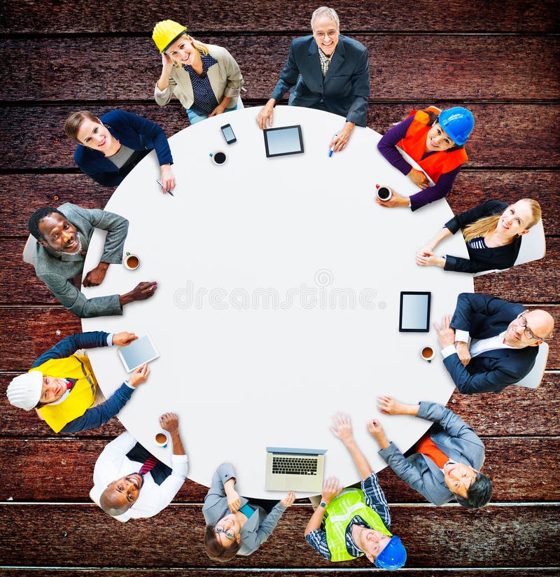 Architekt Business Engineering Corporate Team Concept Stockfoto - Bild ...