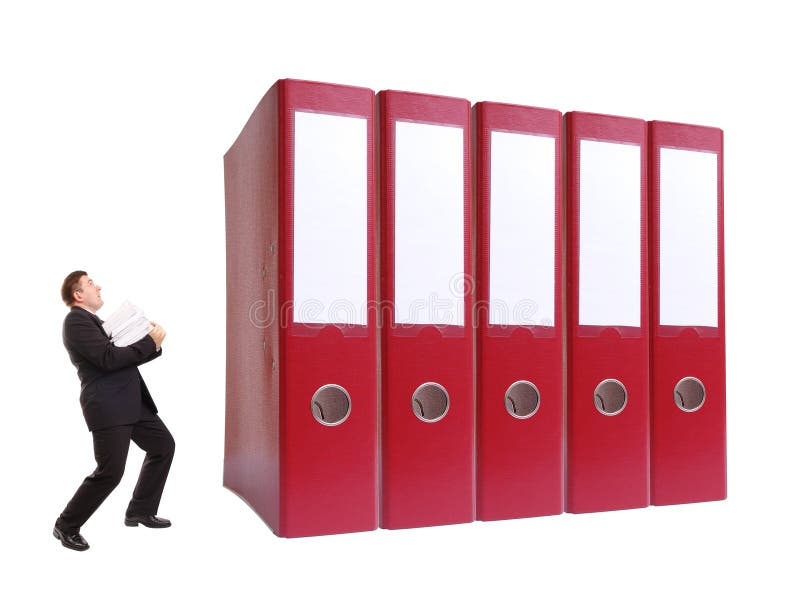 Archivado de documentos imagen de archivo. Imagen de fila - 3018963