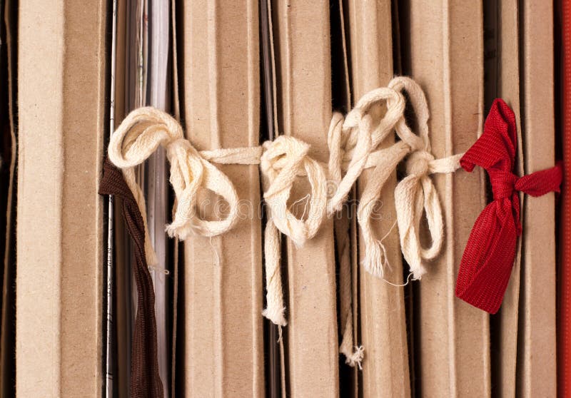 Archival documents folders stock image. Image of retro - 29065389