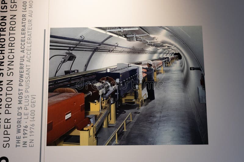 An Archival Image of a Technician Working Inside the Tunnel of the ...