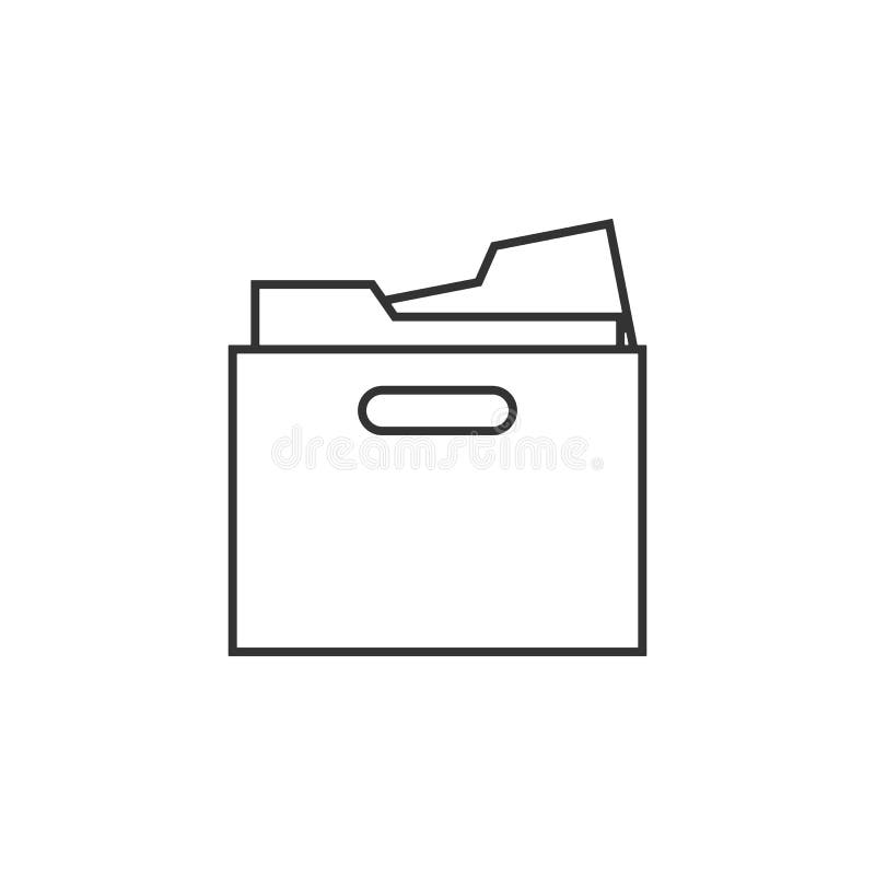 Archive Box Simple Icon Stock Illustrations – 1,032 Archive Box Simple ...