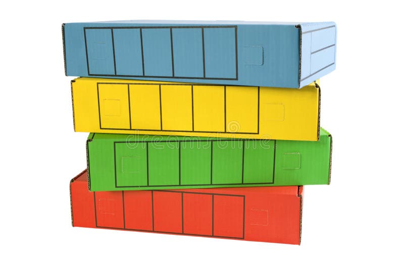 Archive File Boxes stock image. Image of boxes, isolated - 26175467