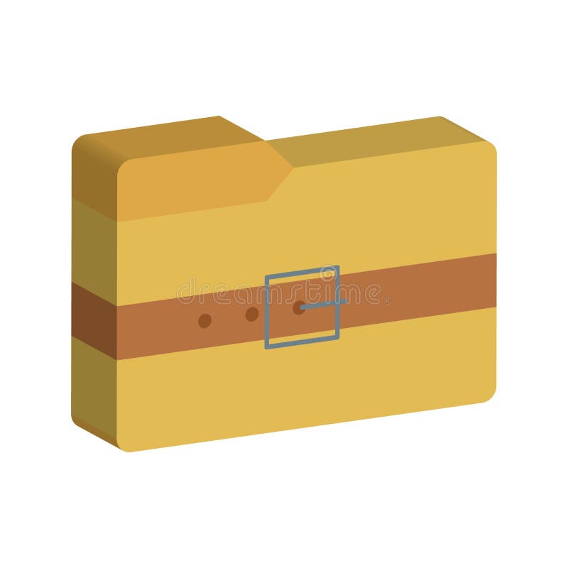 Archive File Color Vector Icon Which Can Easily Modify or Edit Stock ...