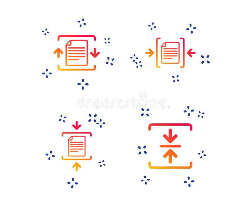 Archive File, Compressed Zipped Document. Vector Stock Vector ...