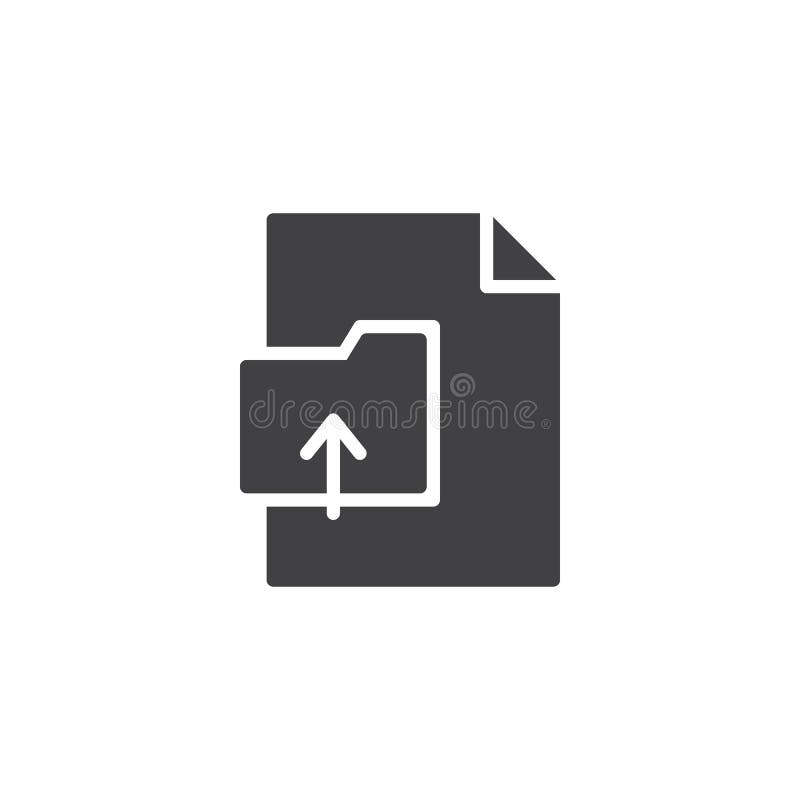 File Archive Icon , Solid Logo Illustration, Pictogram Iso Stock ...