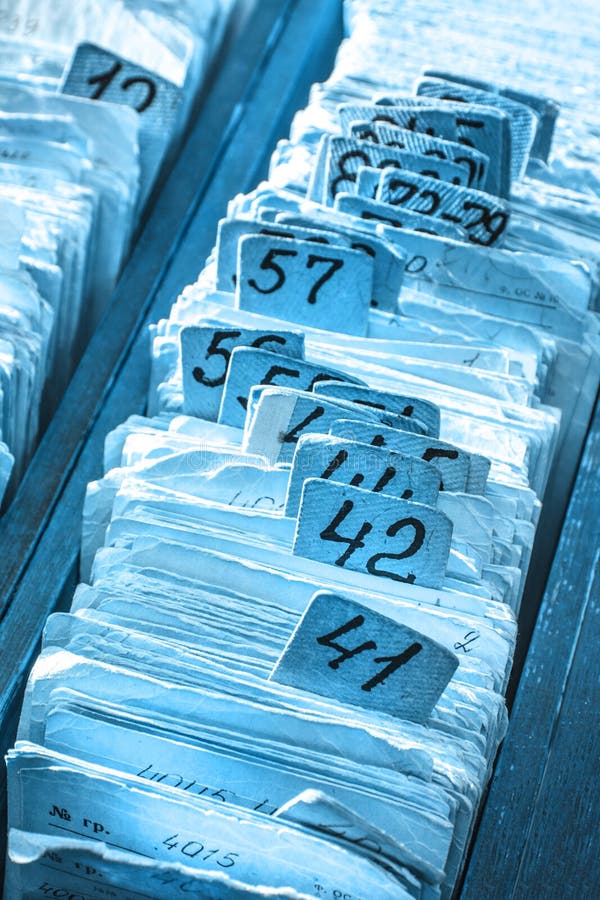 Archive file folders stock image. Image of copy, order - 50701921