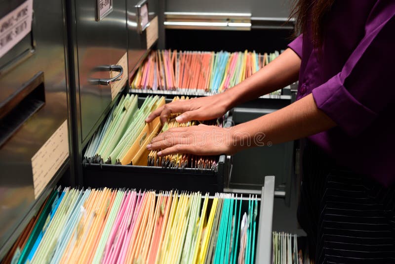 Archive files stock image. Image of abstract, concept - 57640091