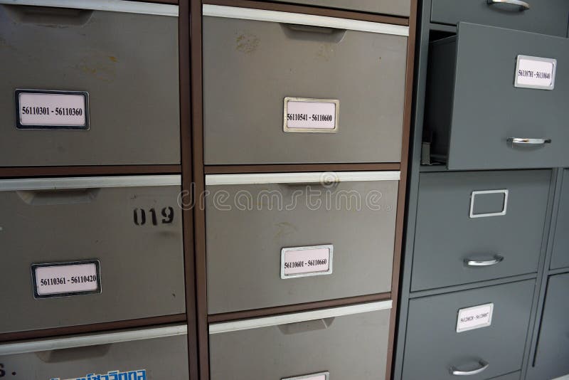 Archive files stock photo. Image of colors, abstract - 57645946