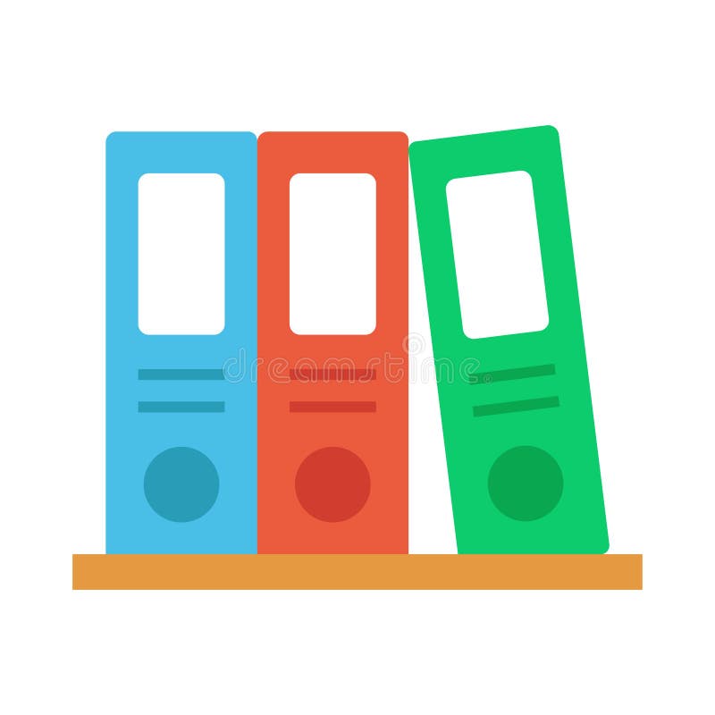 Archive icon stock illustration. Illustration of document - 100518876