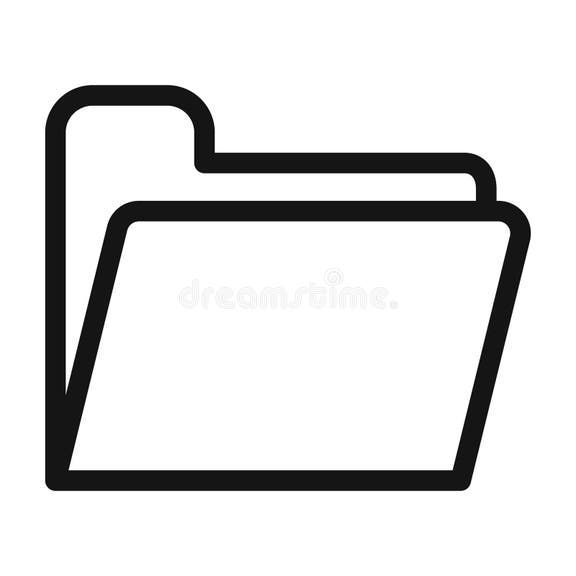 Archive Folder Icon Ideal for Document Organization and Storage Stock ...