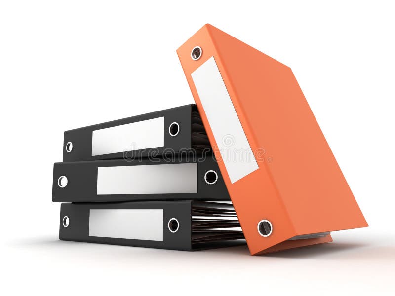 Procedures Folders Mean Correct Process and Best Practice Stock ...