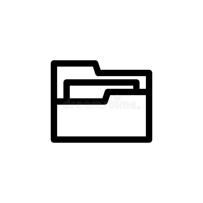 Archive Icon stock vector. Illustration of business - 172659744