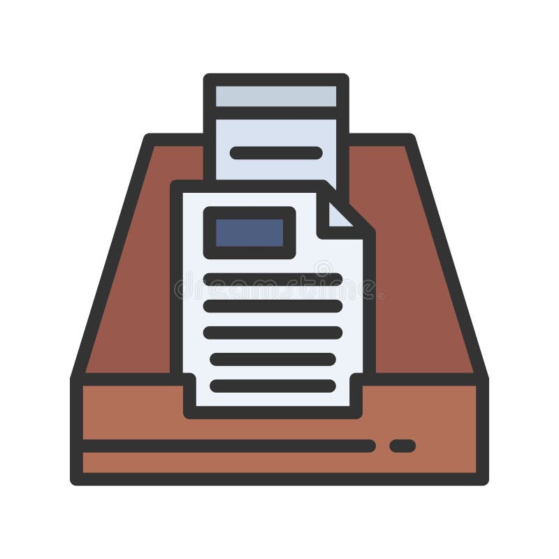 Archive Icon Image. stock vector. Illustration of format - 286855867